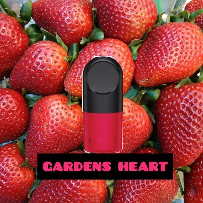 Картридж RELX Garden's Heart - Клубника / 18 мг (2шт по 2 мл) от Vape ...